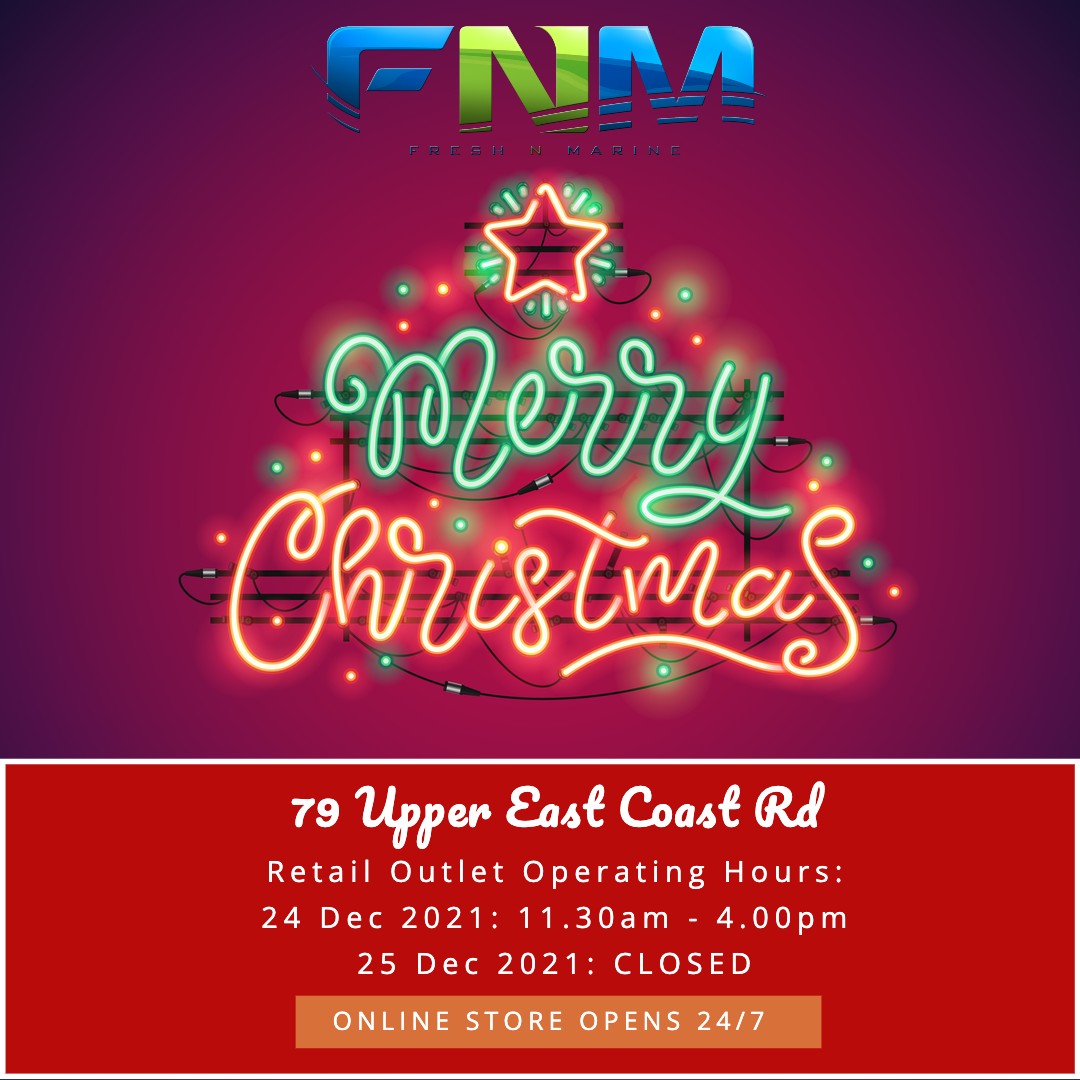 Merry Christmas! Retail Store Closed on 25 Dec 2021 | Fresh N Marine