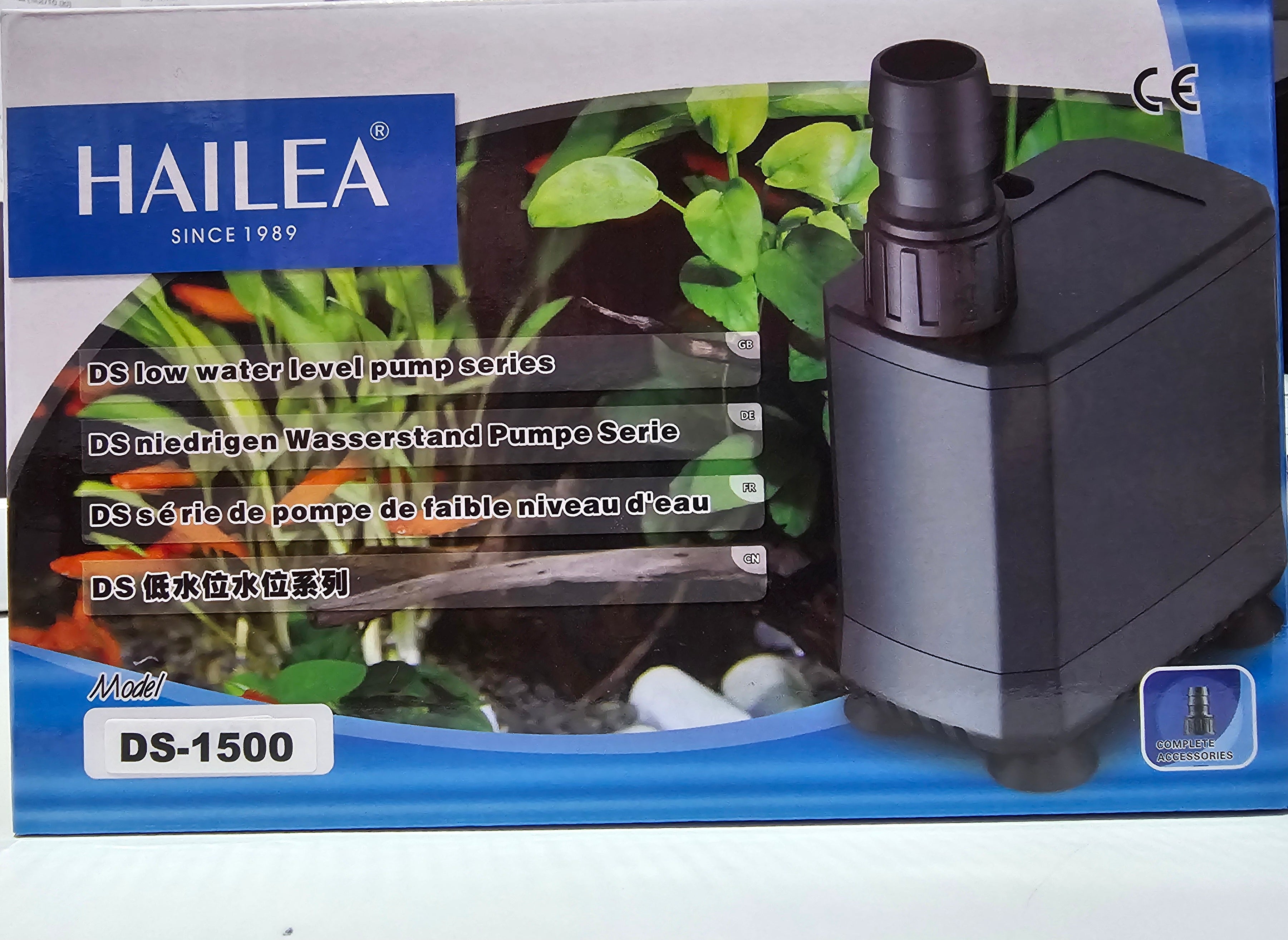 HAILEA DS-1500 Low Water Level Pump (1650 L/H) | Fresh N Marine