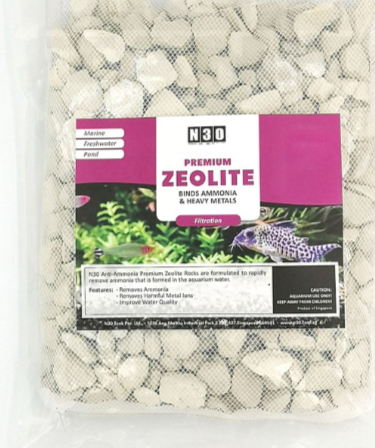 N30 PREMIUM ANTI-AMMONIA ZEOLITE ROCK (1.5KG) | Fresh N Marine