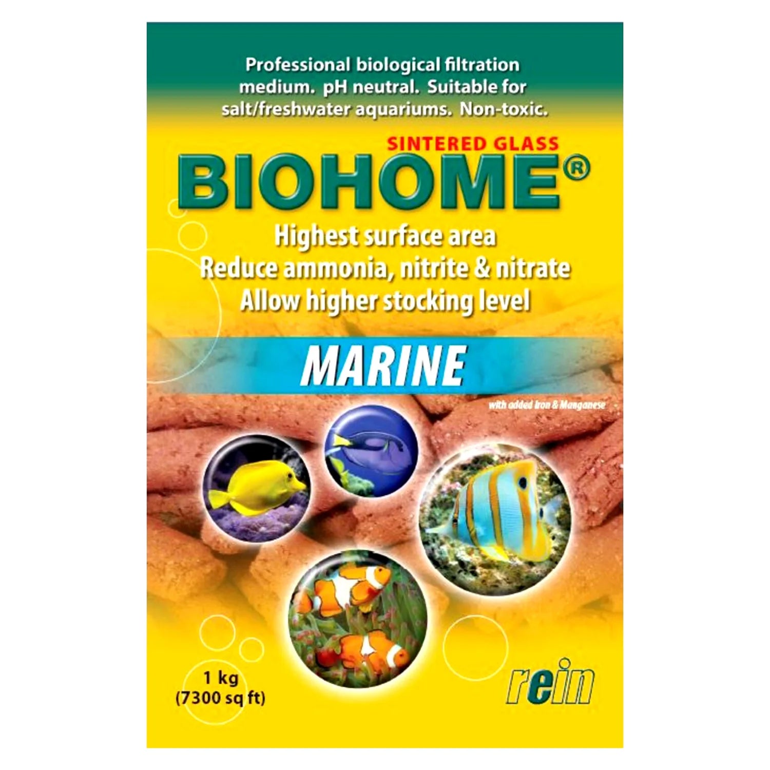 Biohome Marine (Biological Filter Media added with trace elements ...