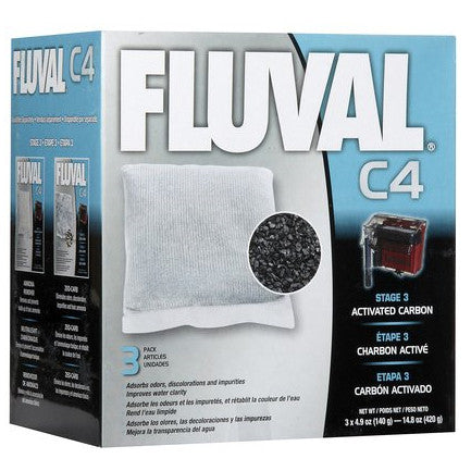 Fluval C4 Carbon - 3 pack | Fresh N Marine
