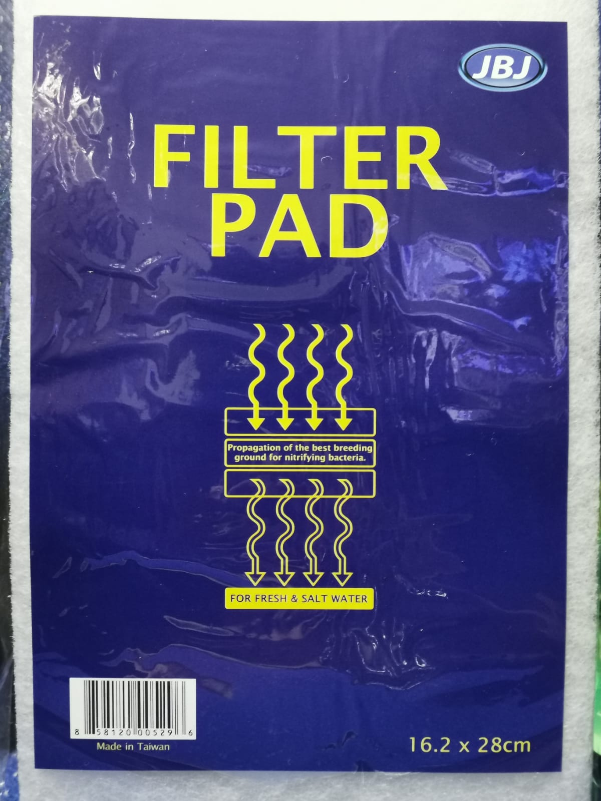JBJ Filter Pad 16.2 x 28cm | Fresh N Marine